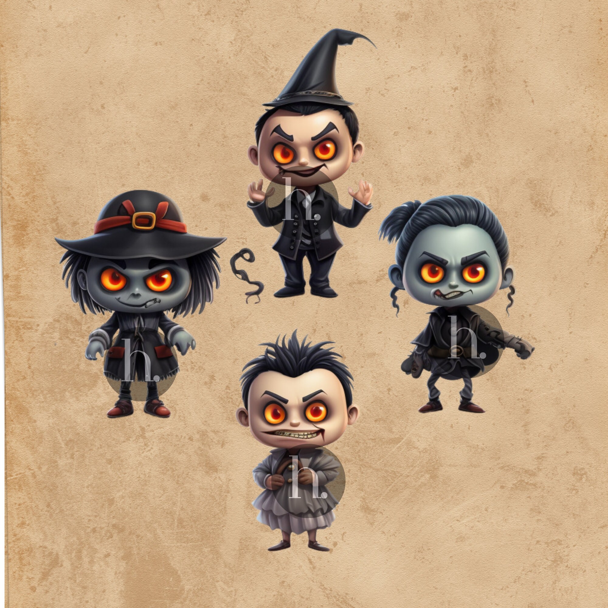 Little Monsters Adorable Monster Clipart Collection - Etsy