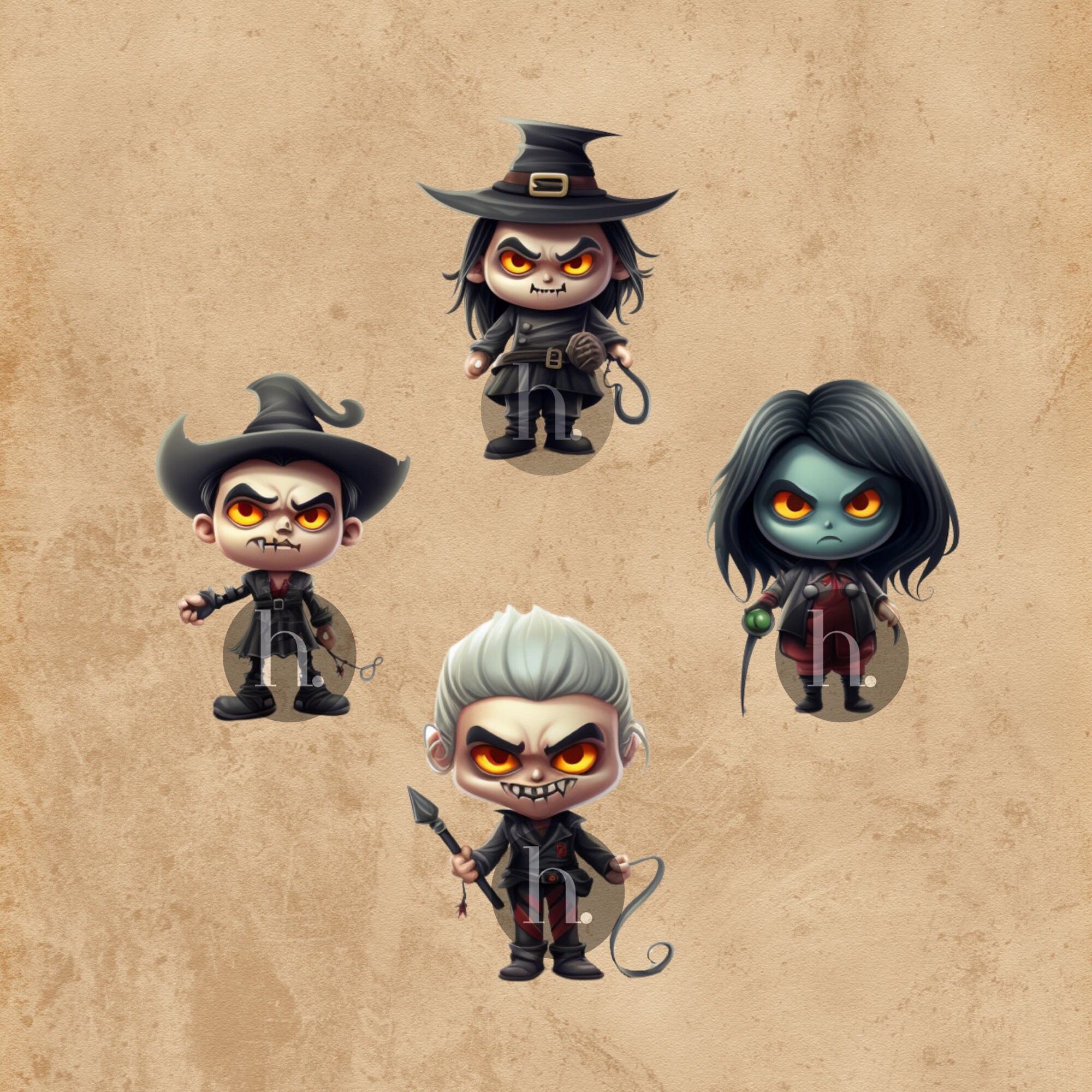 Little Monsters Adorable Monster Clipart Collection - Etsy