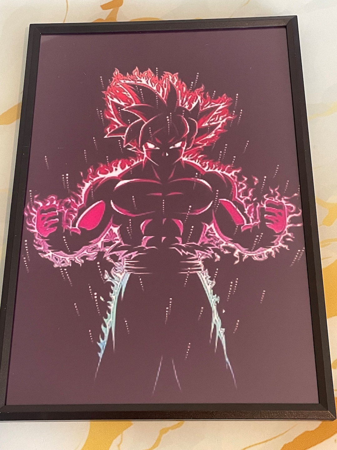 Dragon Ball Z Wall Art Hanging Picture - Etsy
