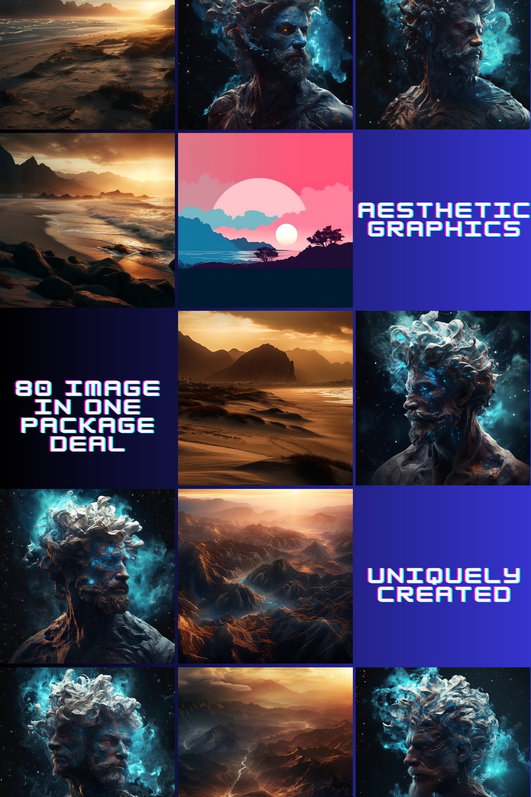 80 Graphic Images, Massive Graphics Pack, Aesthetically Pleasing Images ...
