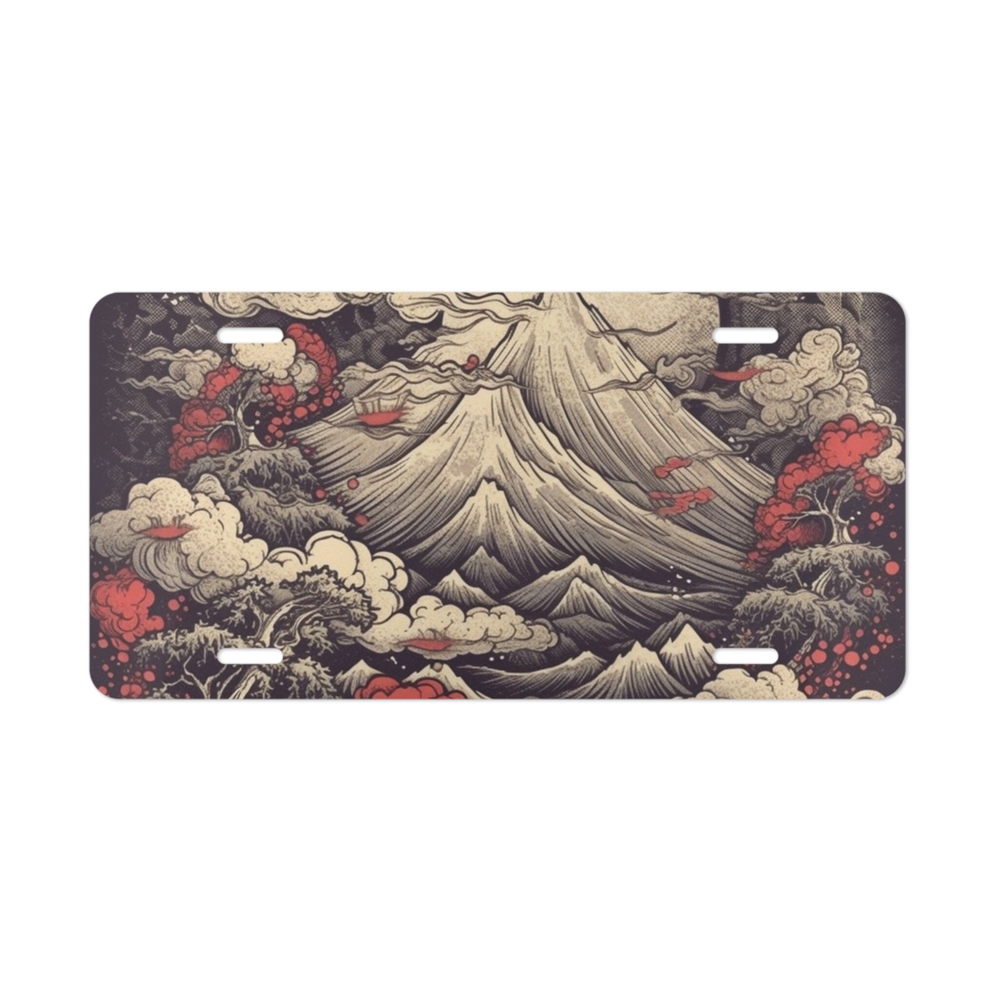 Japanese Inspired Vanity Place, Cool and Unique Vanity Plate for Cars ...