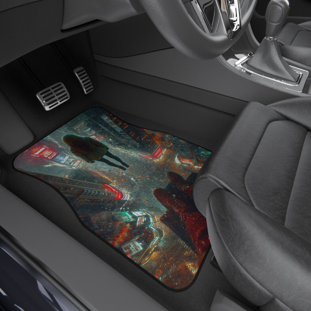 Floating in Air, Unique Aesthetic Car Floor Mat Design, Anime Inspired ...