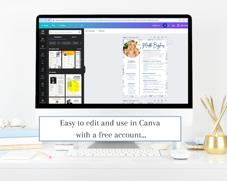 Editable Sorority Recruitment Packet Printable Sorority Packet Digital ...