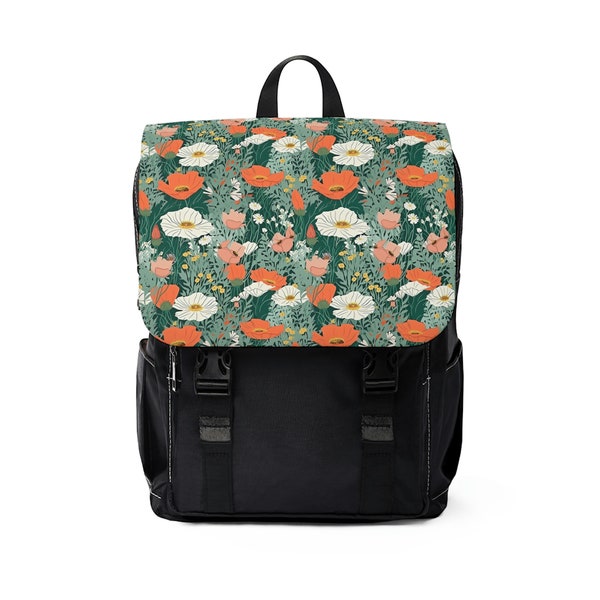 Floral Backpack - Etsy