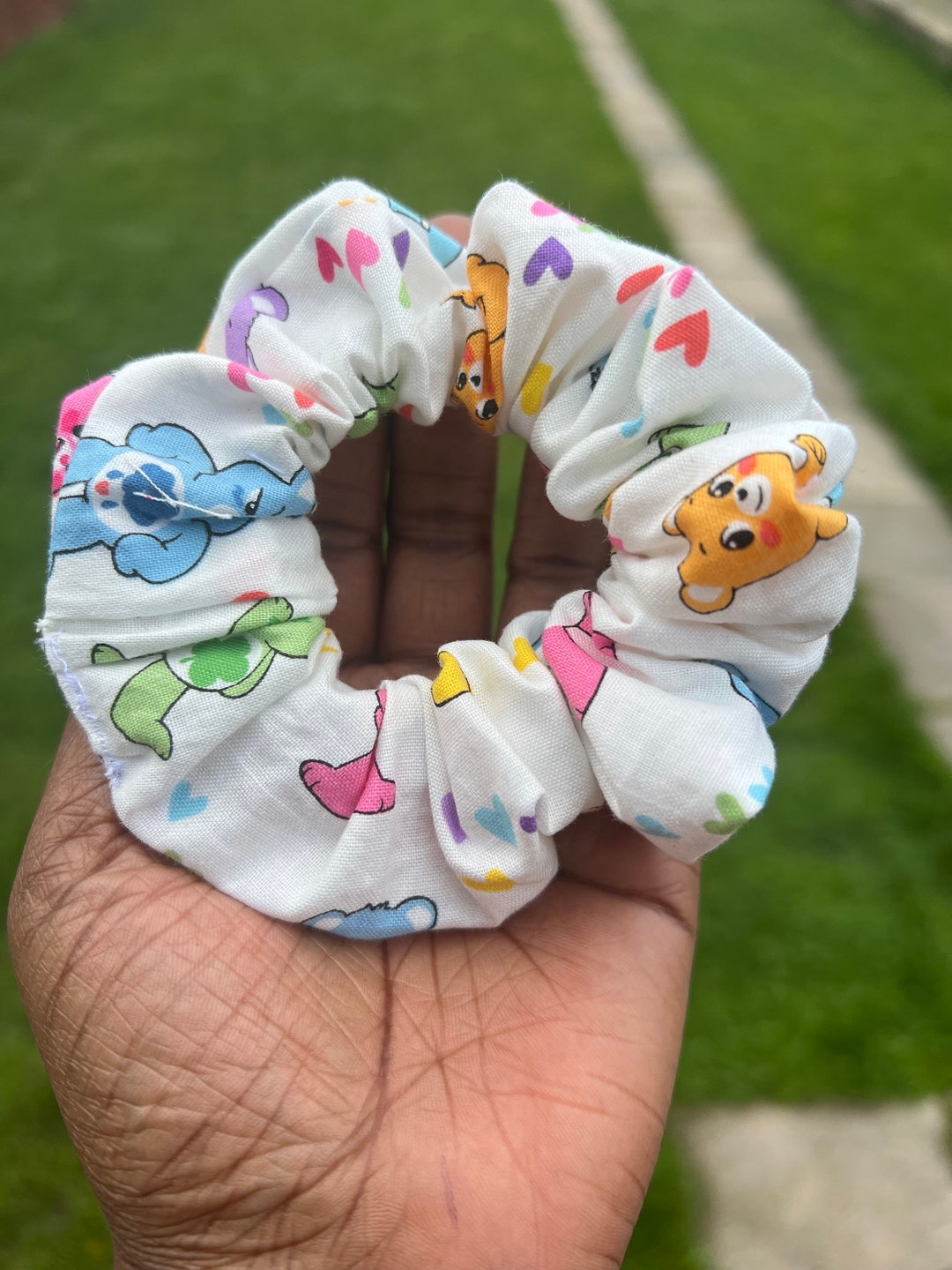 Little Colorful Bears Scrunchie, Kids Hair Accessory, Children Hair - Etsy