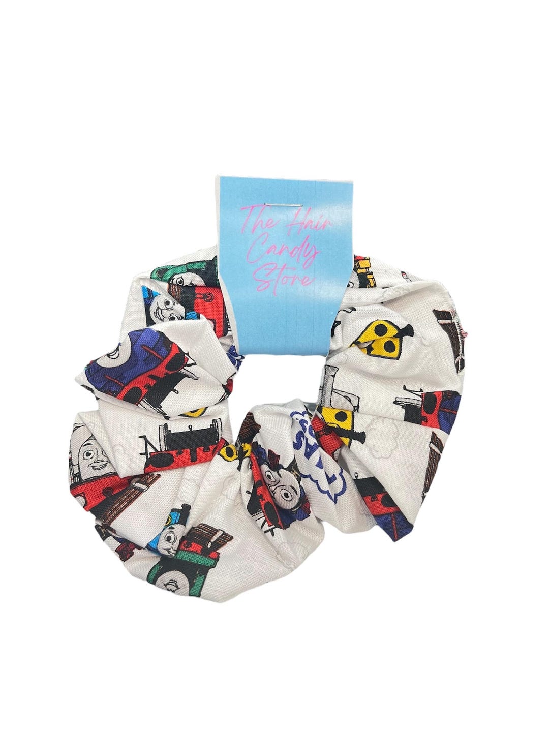 Cartoon Scrunhies | Trains | Kids Hair Accessories - Etsy