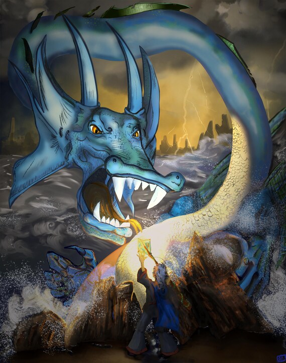 Sea Dragon Fantasy Art