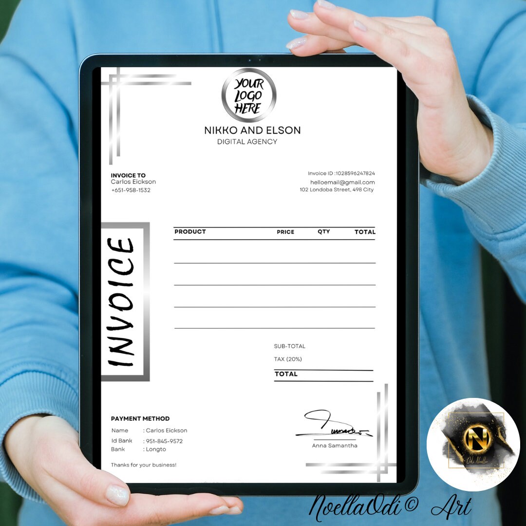 Invoice Template: Invoice Generator, Consulting Invoice, Enhance Your ...