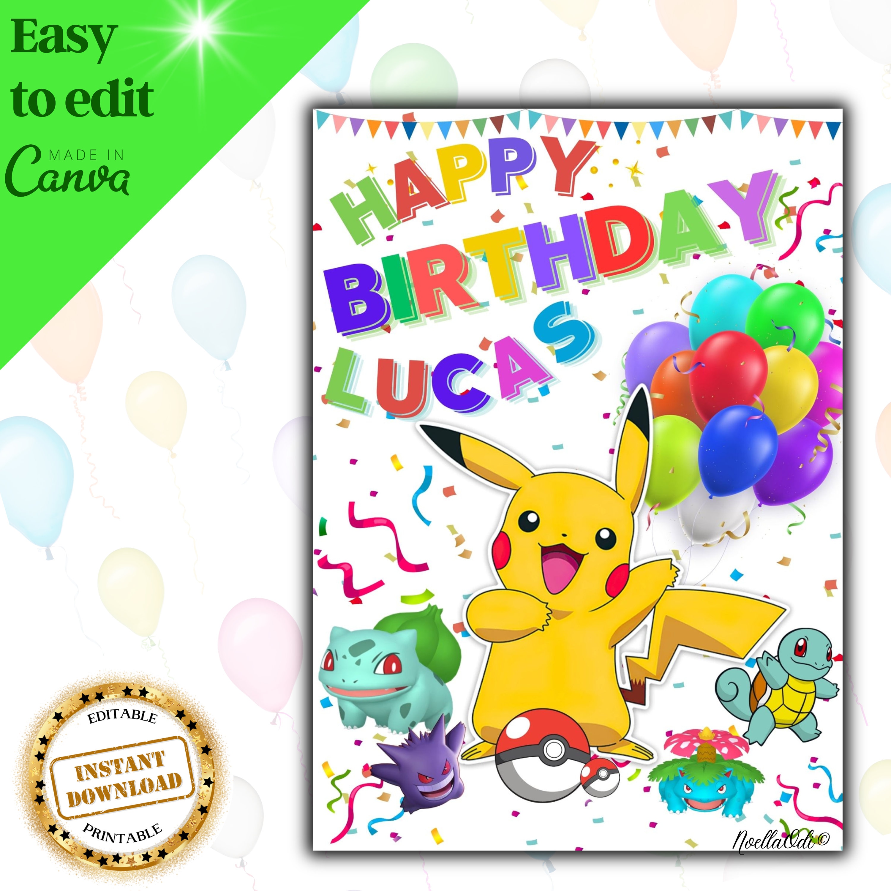 Manny Heffley Pokemon Card