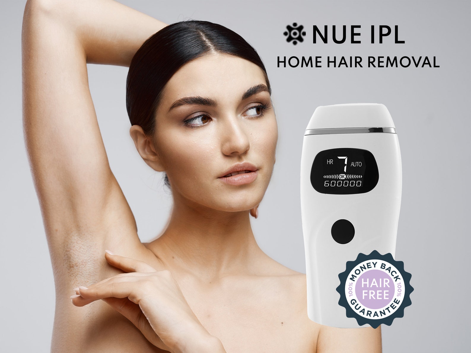 NUE IPL™ FDA Cleared Permanent Hair Removal in as Little as 4-weeks ...