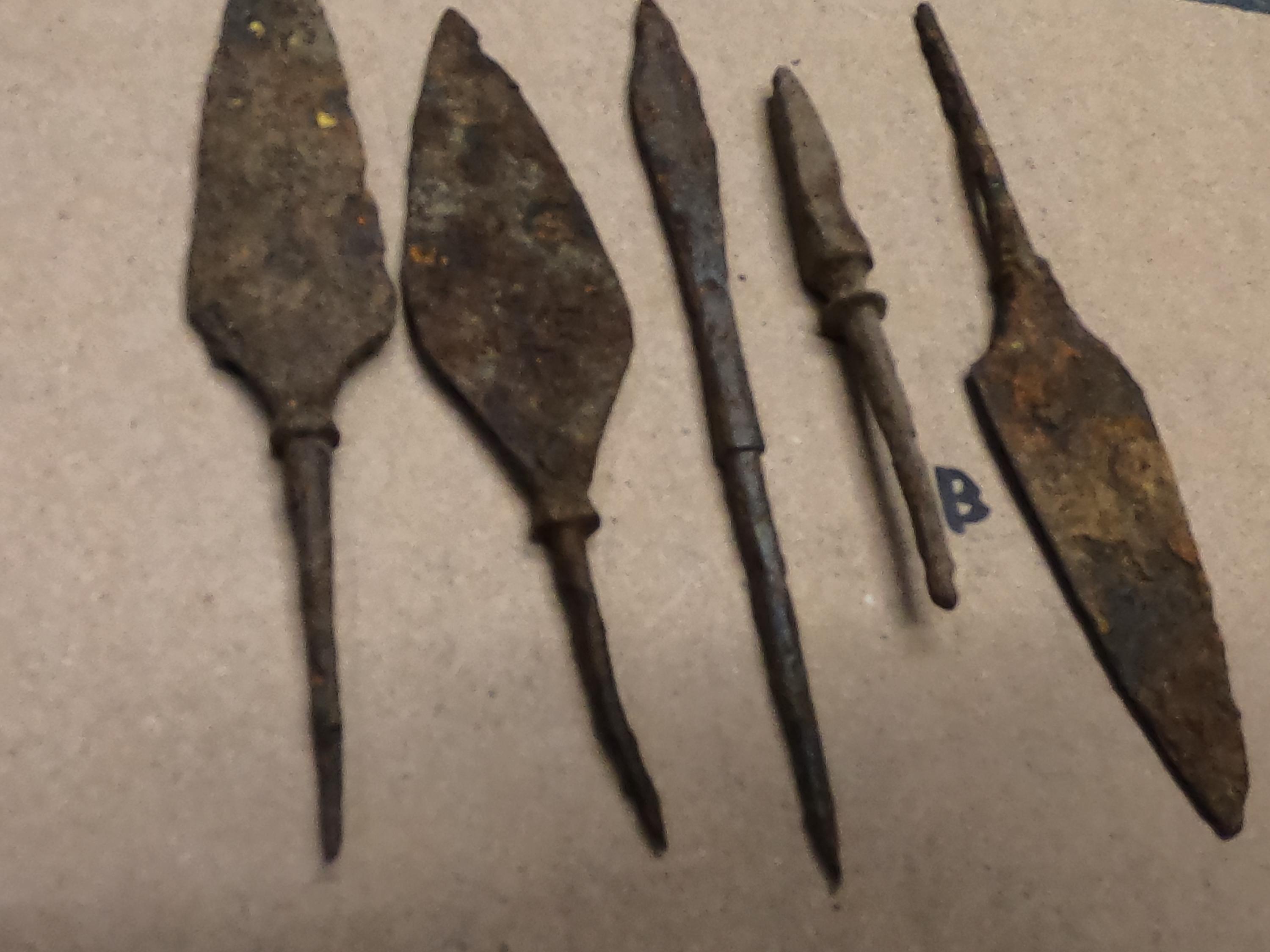 5 Roman Spear Points, Great Forms - Etsy