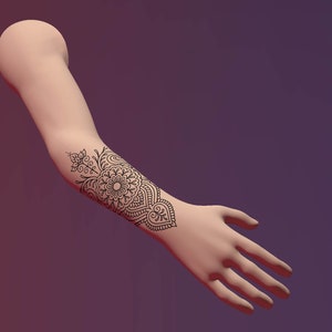Procreate - 3D Arm Models - 3D Tattoo Bundle - Male and Female Arms - Etsy