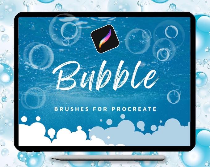 Bubble Brush Set for Procreate - Etsy Canada