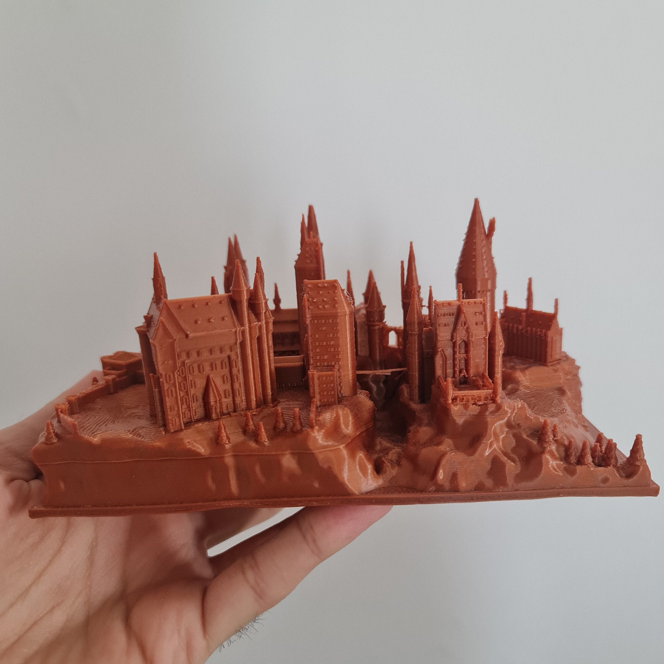 Welcome to the Magical World Hogwarts 3D Model Print harry Potter ...
