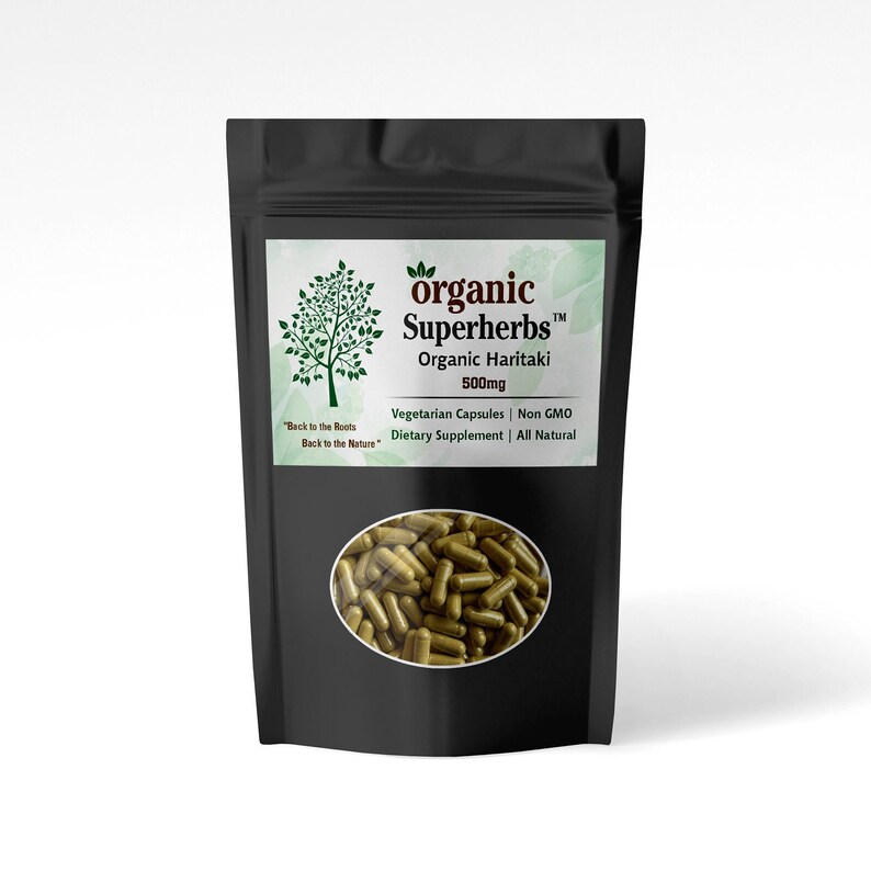 Organic Haritaki 10:1 Capsules hirda Terminalia Chebula - Etsy