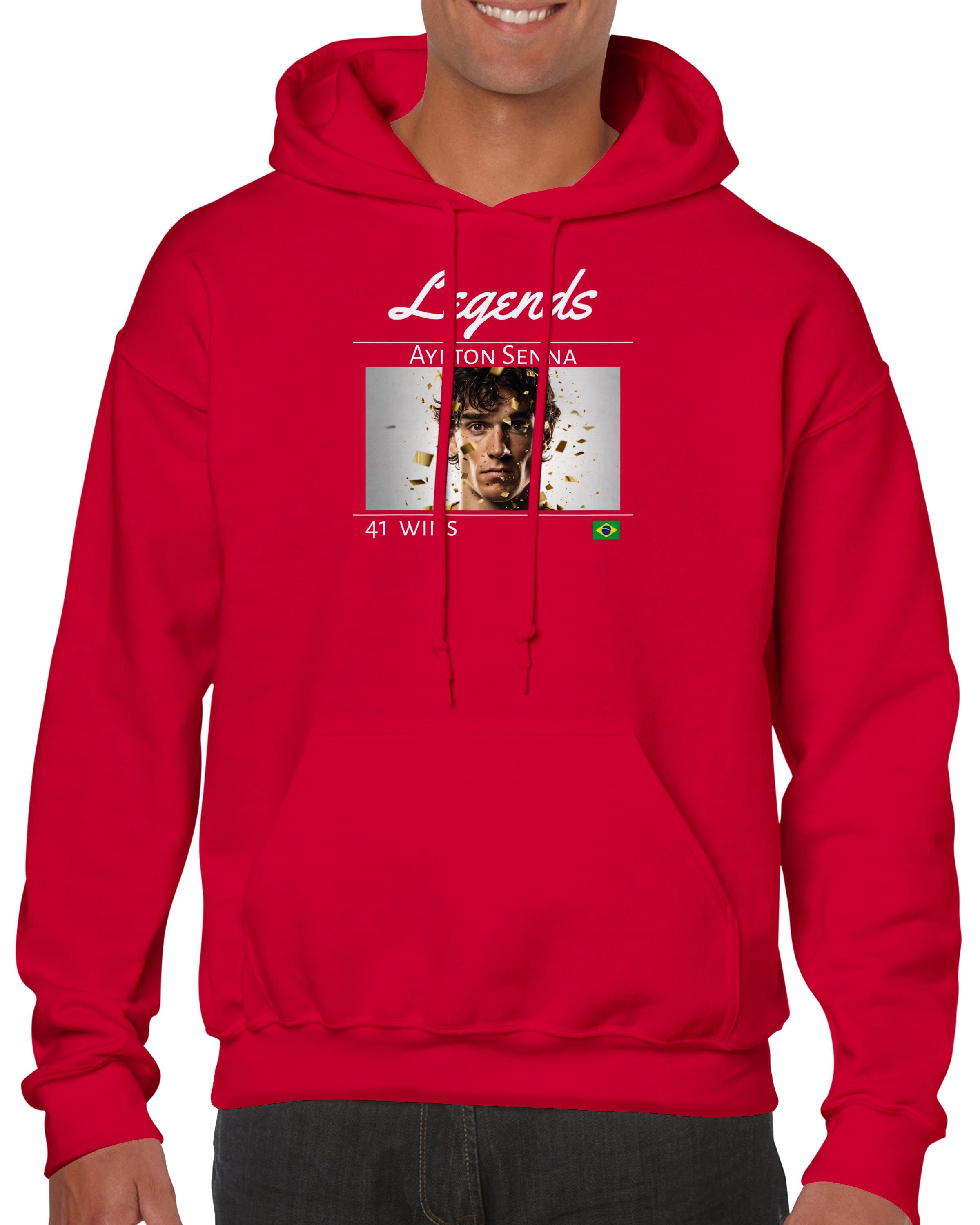 Ayrton Senna Hoodie F1 Grand Prix Hoodie Formula One Racing Sweatshirt ...