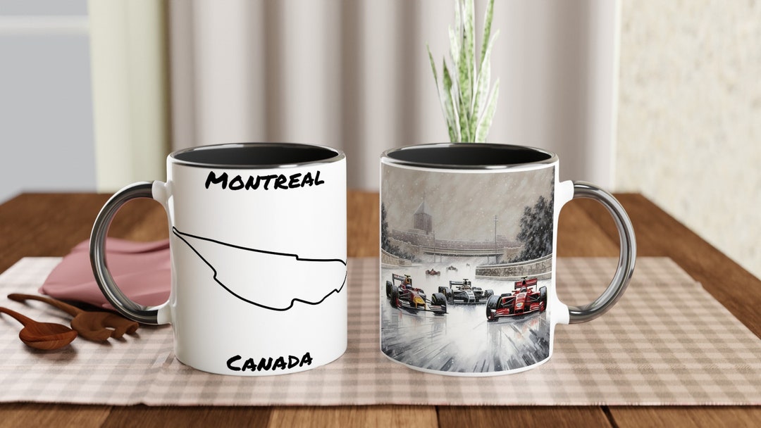 F1 Canada Mug Race Track Circuit Formula 1 Montreal Mug Drive to ...