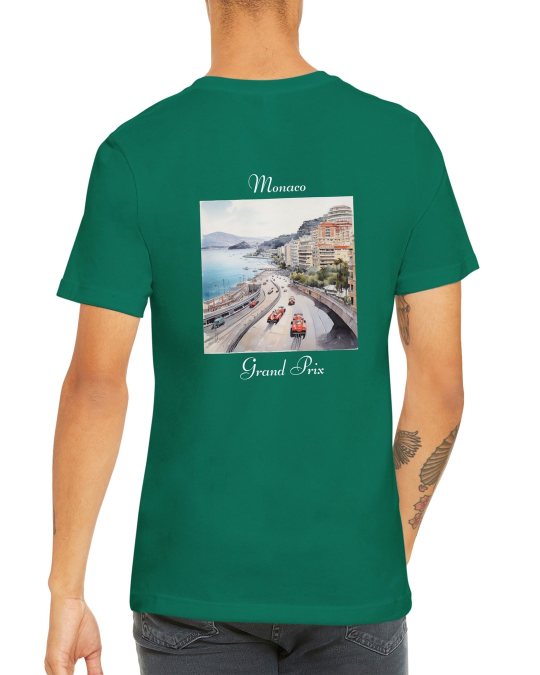 F1 Monaco Grand Prix Tshirt Race T Shirt Monaco Formula 1 T-shirt Drive ...