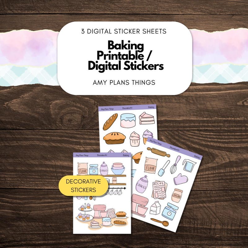 Baking Clip Art - Etsy
