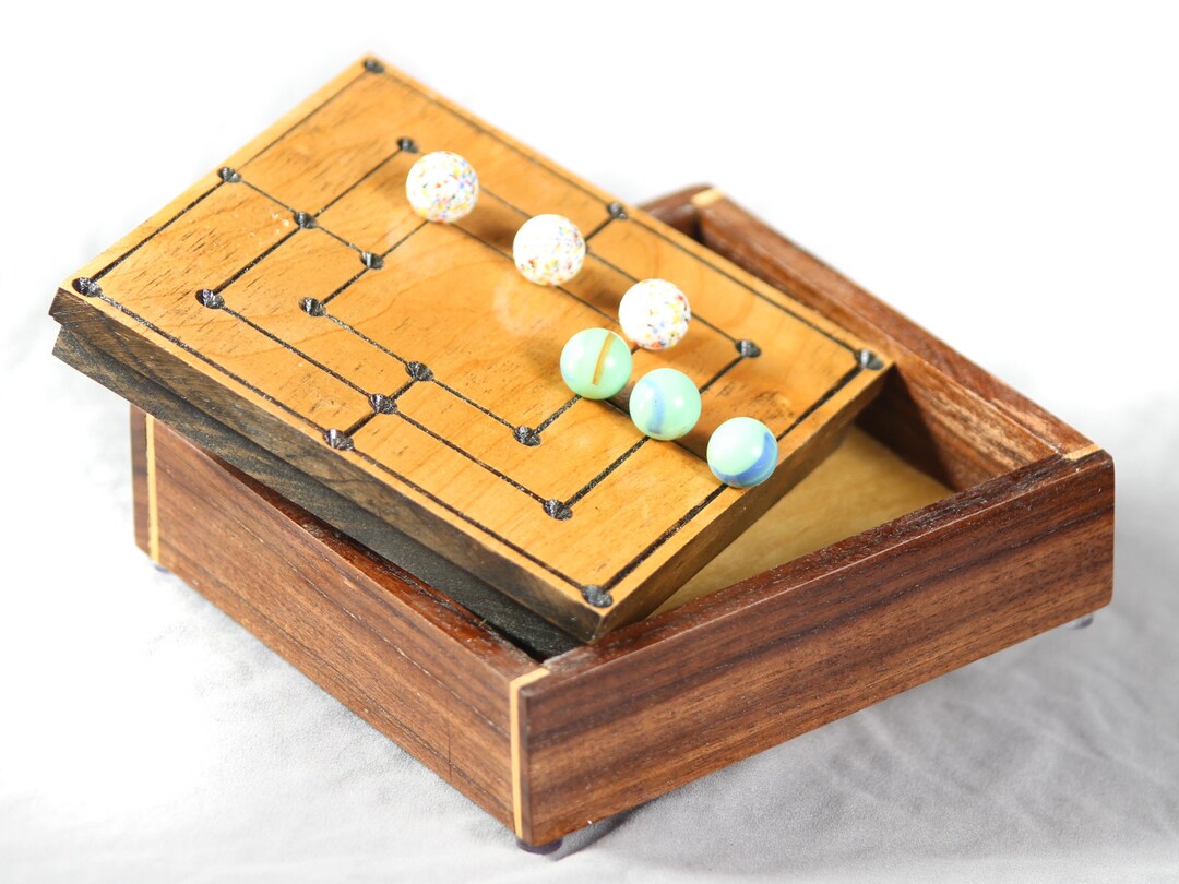 Handmade Nine Men's Morris Board Game - Etsy