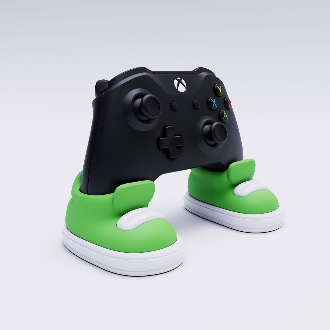 Soporte para mando de Xbox (imprimible en 3D) Happy Feet: divertido soporte para mando de Xbox ...