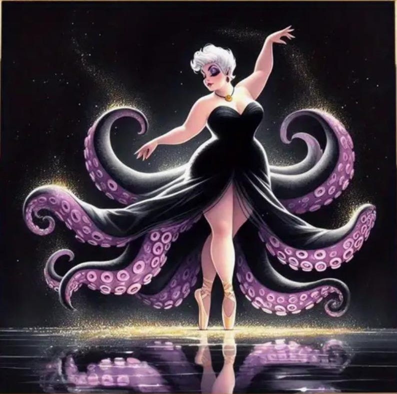 Villian Ursula Diamond Art Kit - Etsy