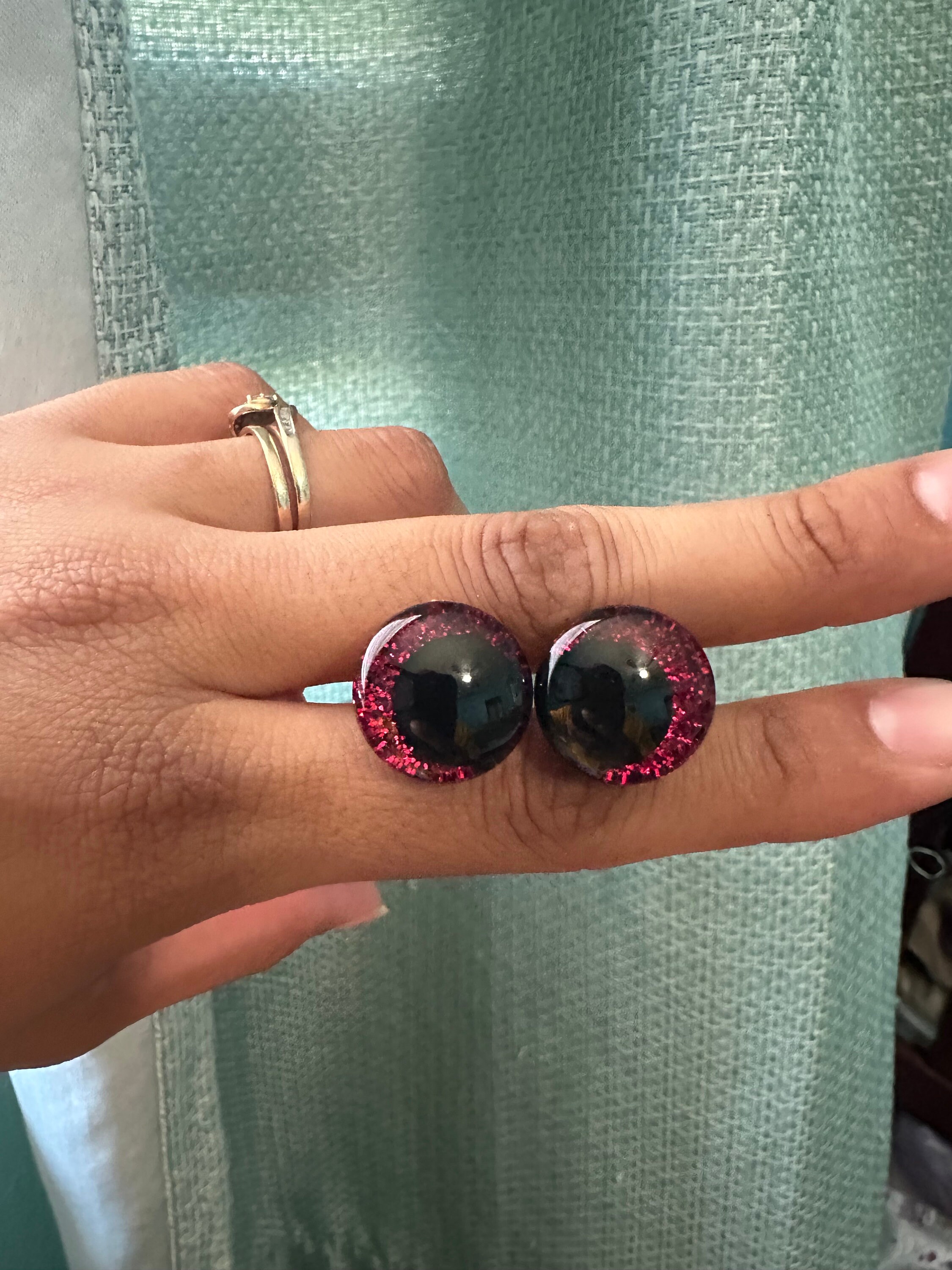 Glitter Bomb Safety Eyes - Etsy