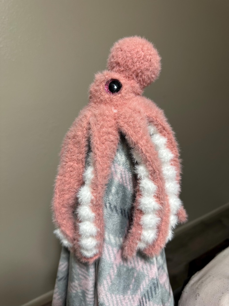 Mini pulpo peludo - Etsy México