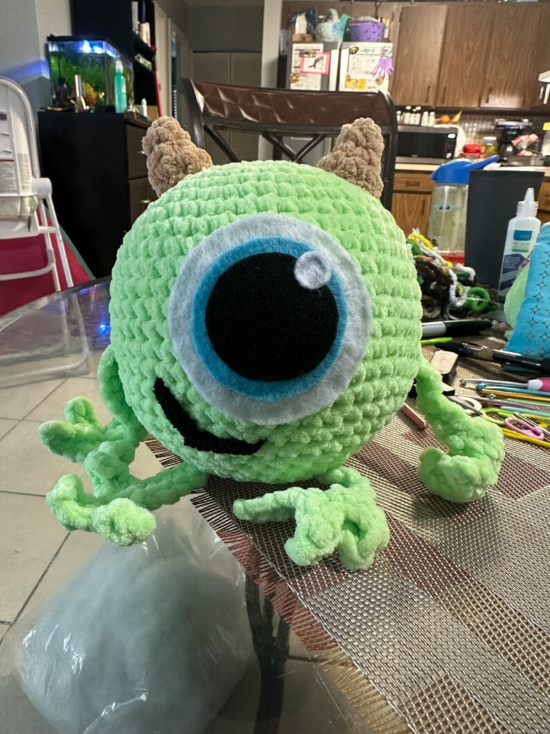 Baby Mike Wazowski - Etsy