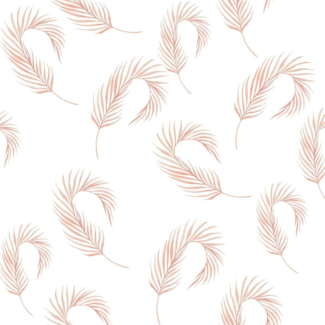 Palm Leaf Digital Paper, SEAMLESS 12x 12, 300 DPI Digital Download, 15 ...