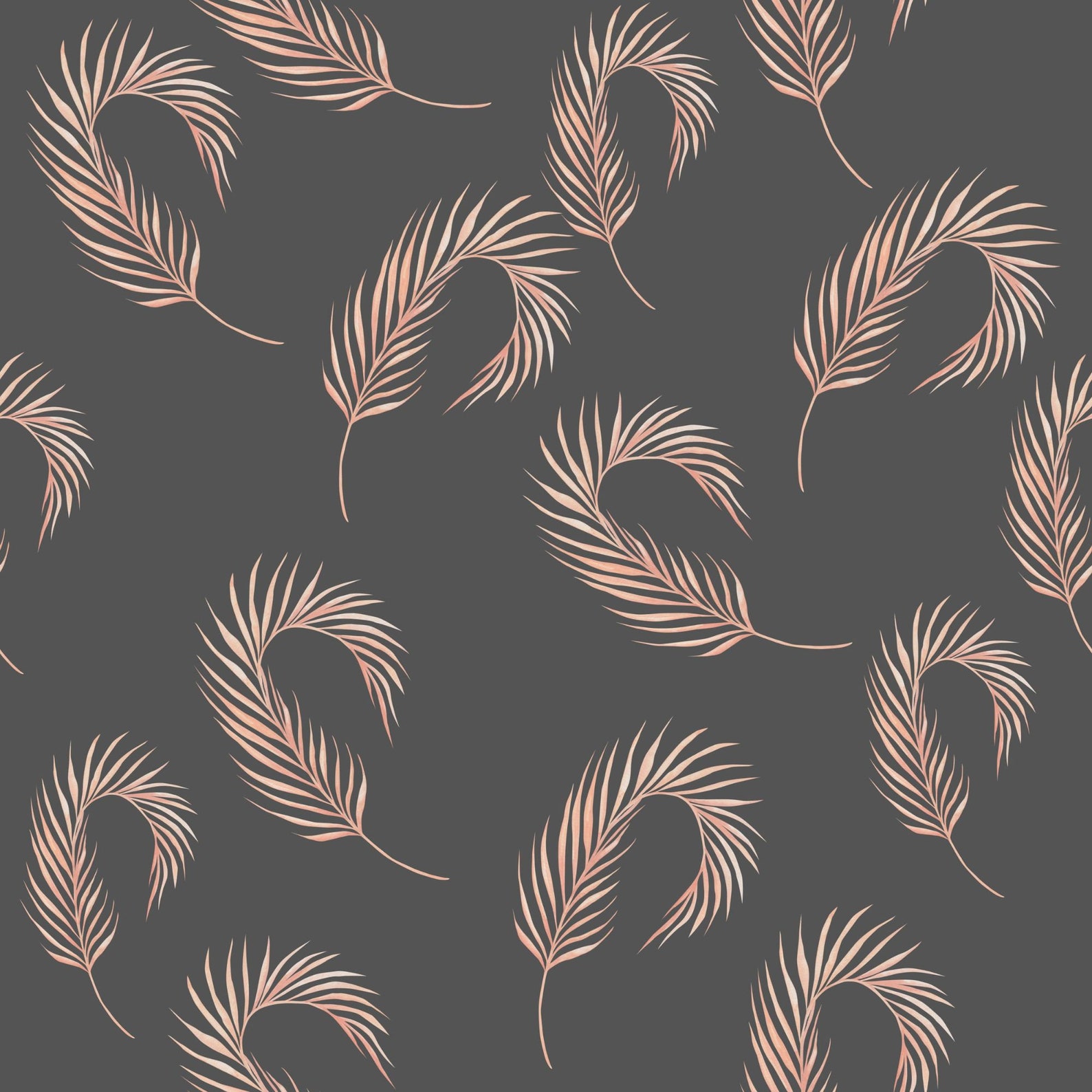 Palm Leaf Digital Paper, SEAMLESS 12x 12, 300 DPI Digital Download, 15 ...