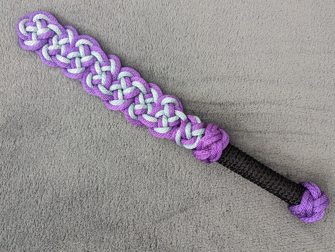 Double-coin Nylon Slapper Purple & Silver - Etsy
