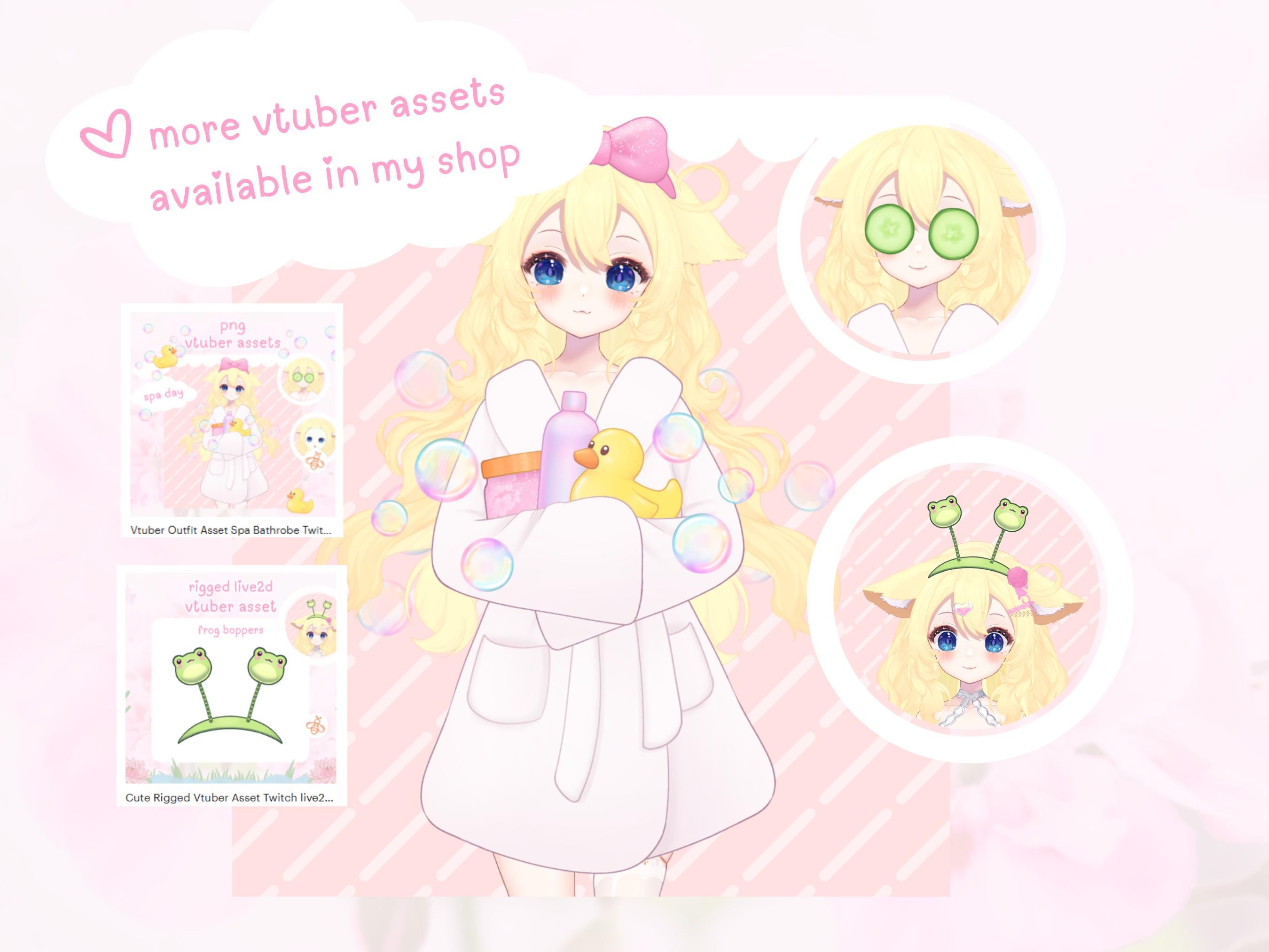 Cute Vtuber Assets Throwables Twitch Hearts 40 Pack 2d Throwable Asset ...