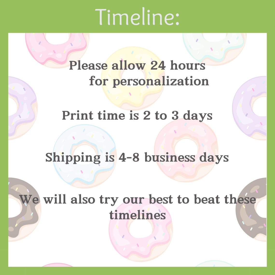 Personalized Donut Couple Mug, Cute Doughnuts in Love, Custom Names ...