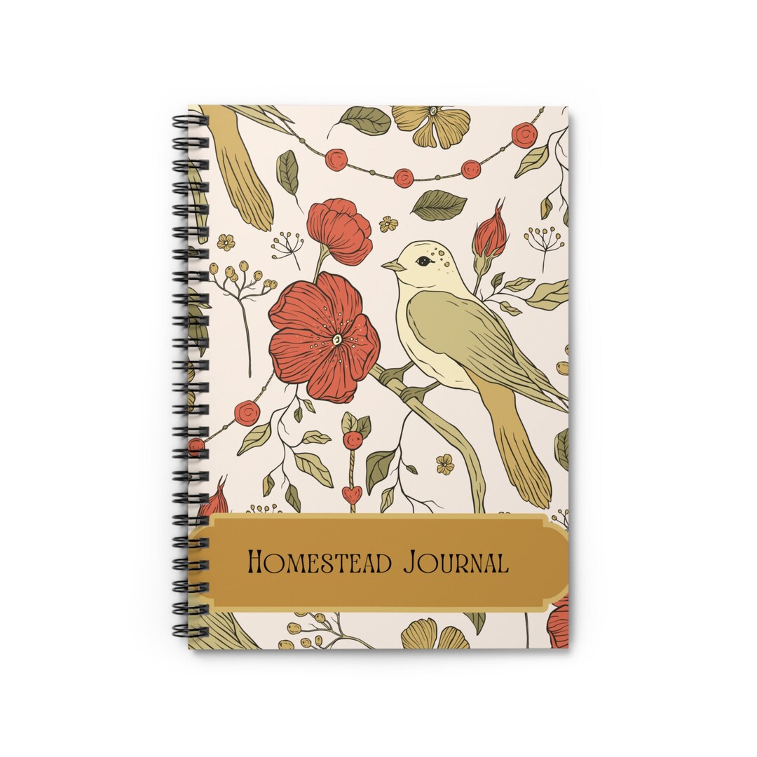 Floral Homestead Journal: Garden & Home Notebook - Etsy