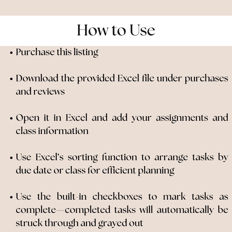 School Assignment Tracker for Students, Academic Planner, College ...