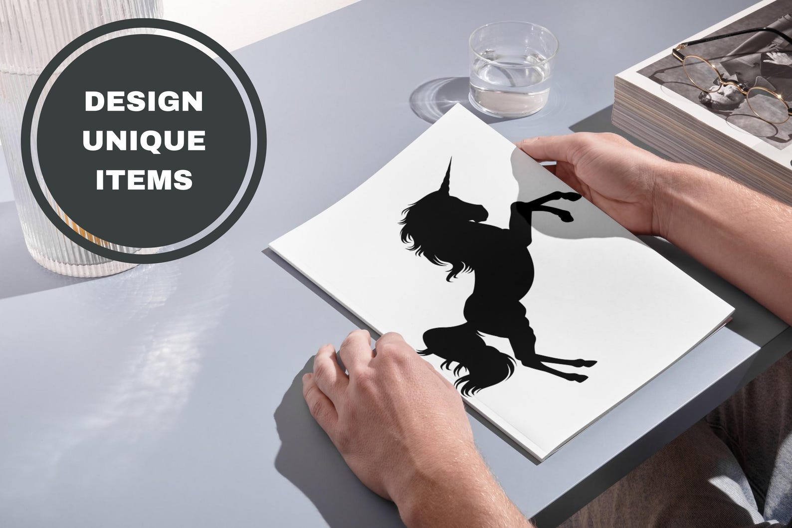 Unicorn SVG Digital Download | Magical Unicorn Art | DIY Craft ...