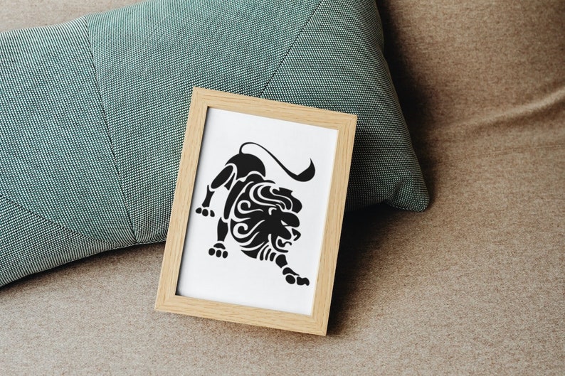 Leo SVG | Leo Silhouette | Leo Cut Files | Leo Design | Leo Vector ...