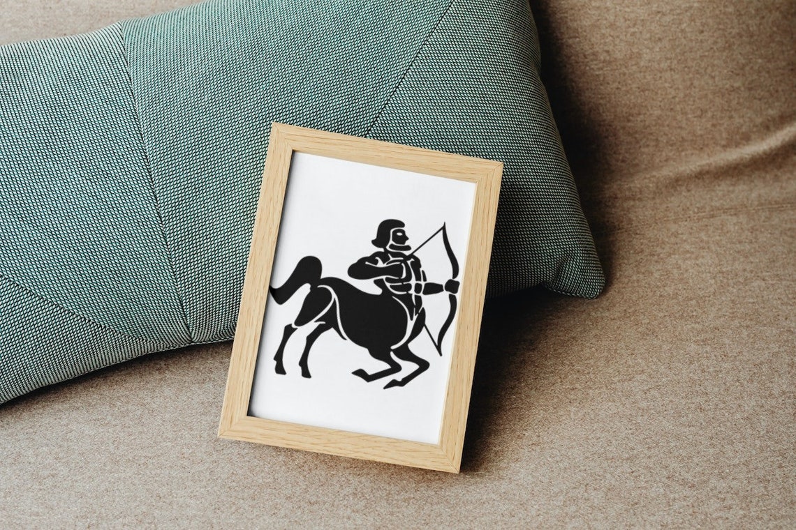 Sagittarius SVG | Sagittarius Silhouette | Sagittarius Cut Files ...