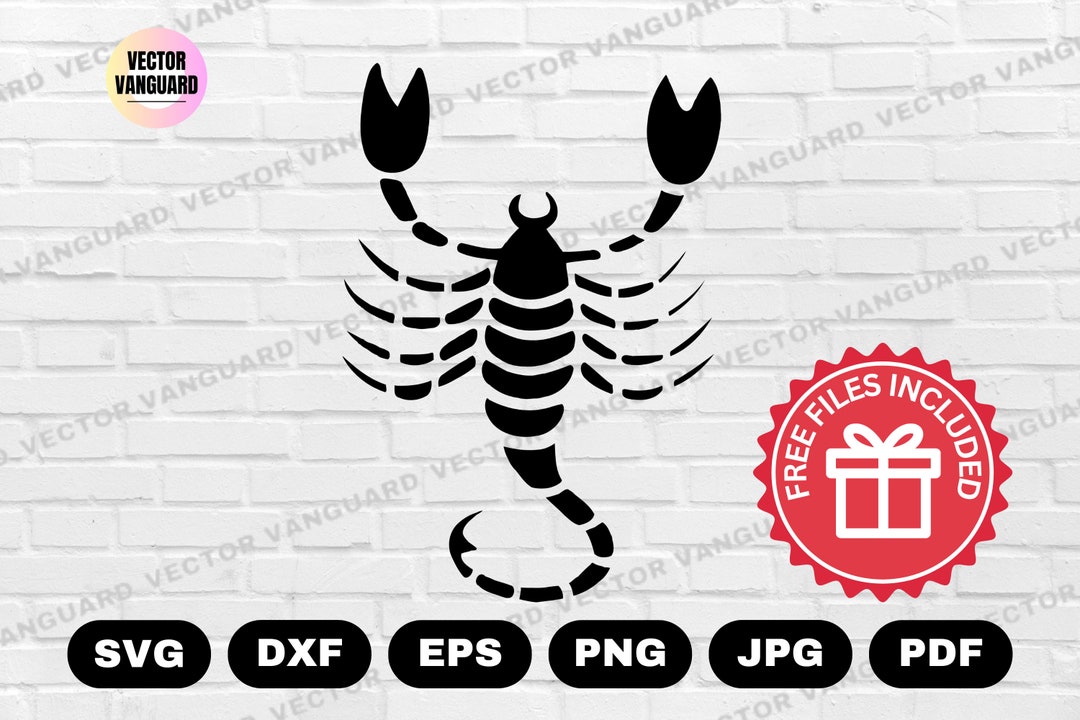 Scorpio SVG | Scorpio Silhouette | Scorpio Cut Files | Scorpio Design ...