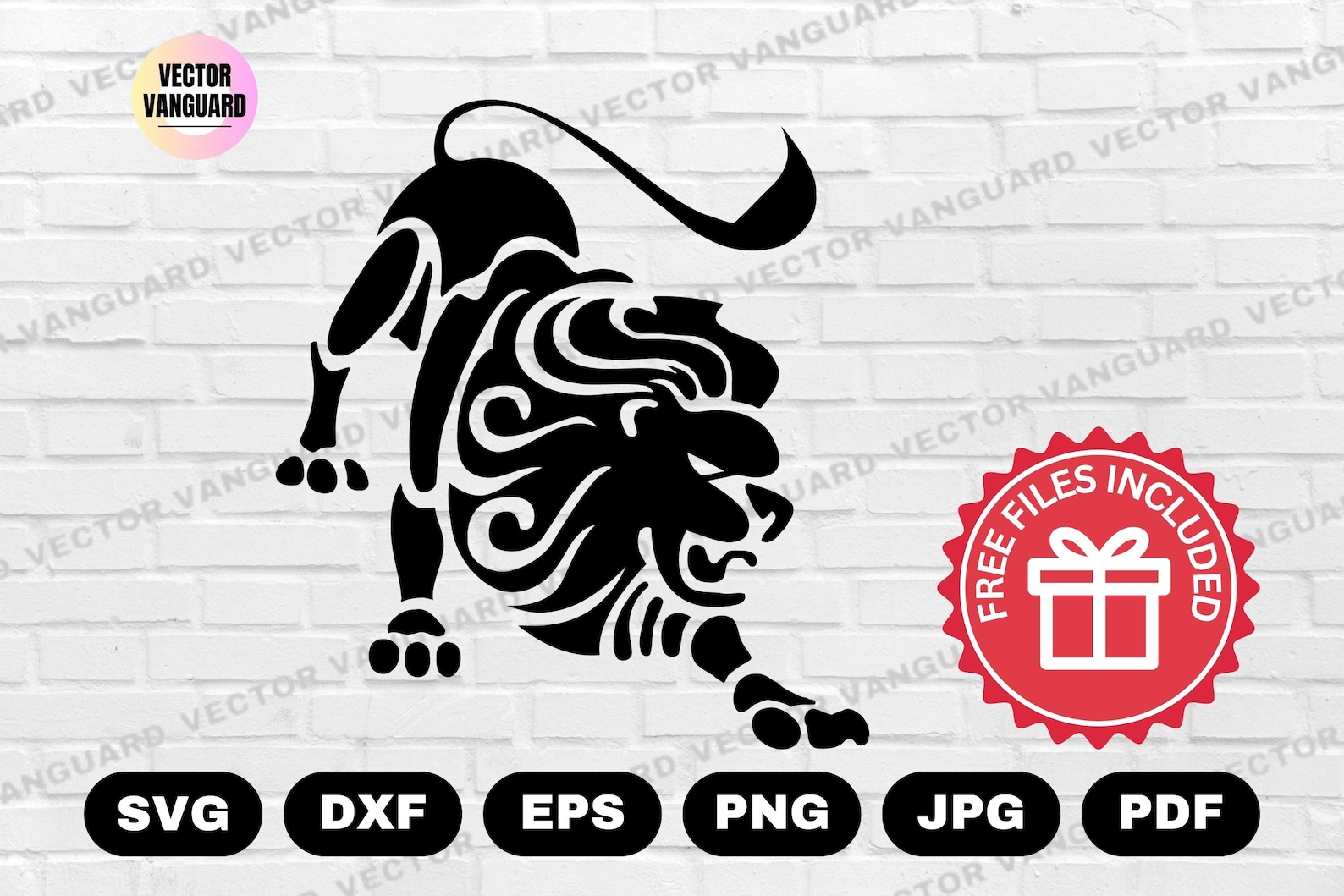 Leo SVG | Leo Silhouette | Leo Cut Files | Leo Design | Leo Vector ...