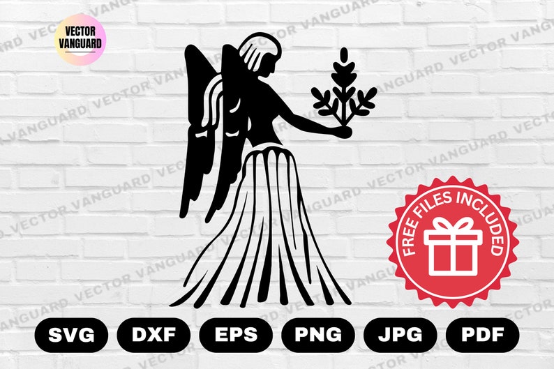 Virgo SVG | Virgo Silhouette | Virgo Cut Files | Virgo Design | Virgo ...