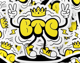 Bitcoin Sticker Pack Bitcoin Stickers Cryptocurrency Stickers Bitcoin ...