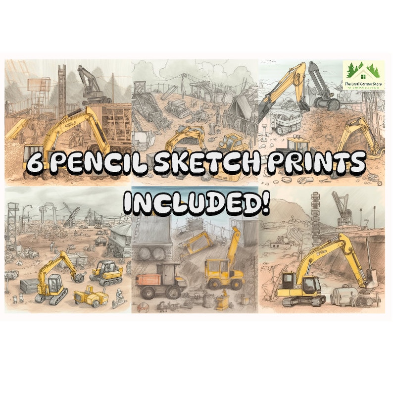 Pencil Drawing Construction Clipart, Instantly Downloadable PNG, SVG ...