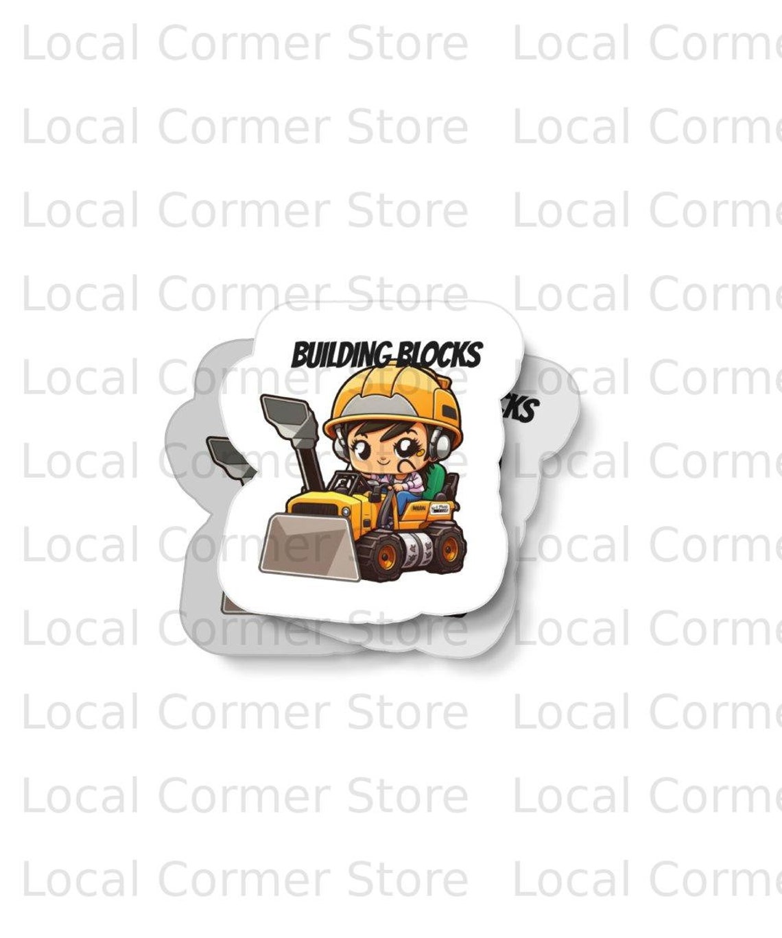 Construction Theme Prints and Decor building Blocks Construction Kid ...