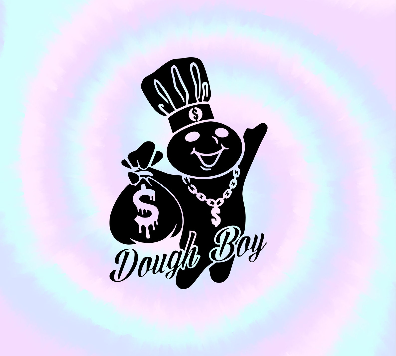 Dough Boy Vinyl Decal - Oracal 651 Vinyl - Car, Truck, Motorcycle, Boat ...
