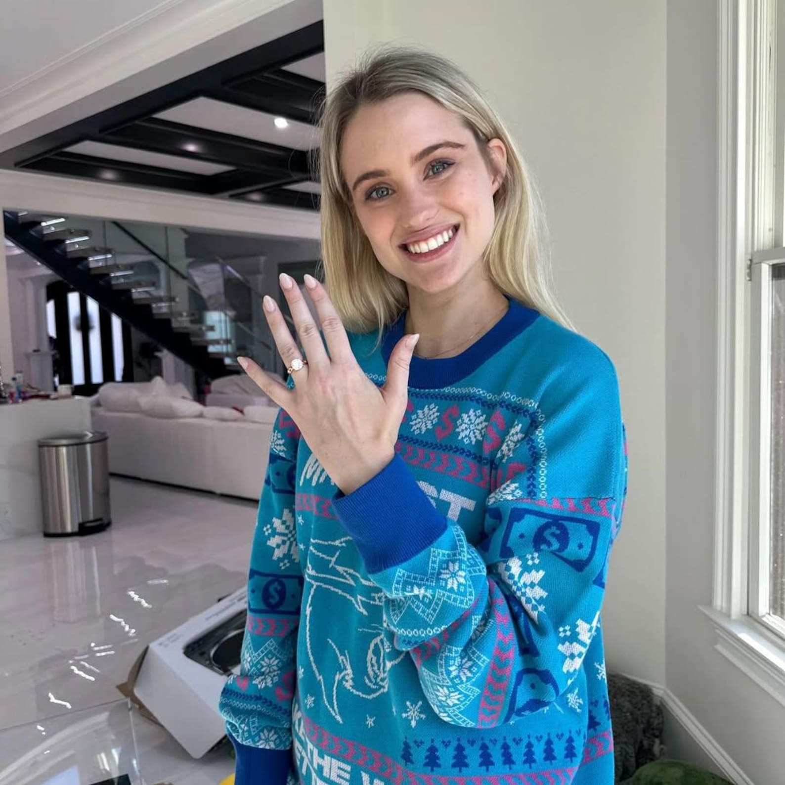 Mr.beast Girlfriend's Engagement Ring Proposal Engagement Ring for Her ...