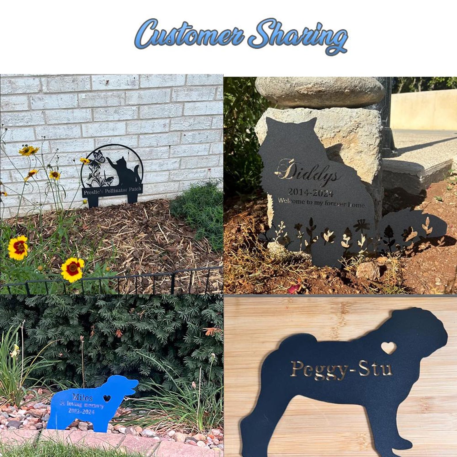 Personalized Dog and Cat Metal Sign, Custom Pet Name Sign, Welcome Sign ...