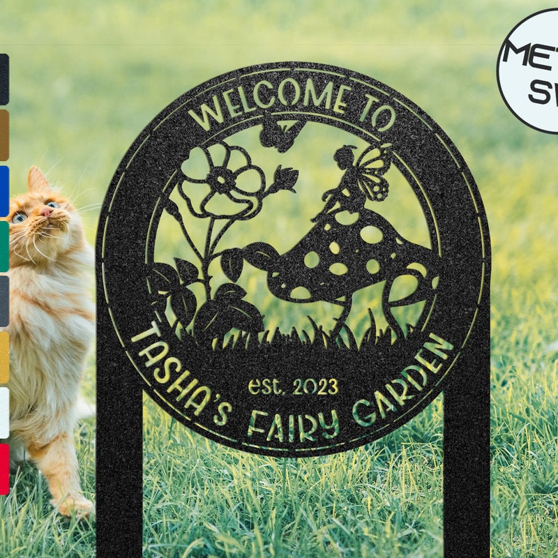 Flower Garden Sign - Etsy