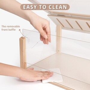 Large Wooden Hamster Cage, Hamster Watchbox, Custom Hamster Hideout ...